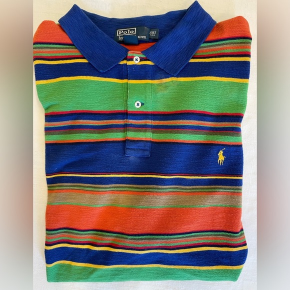 Polo Ralph Lauren | Shirts | Polo By Ralph Lauren Vintage Multicolor ...